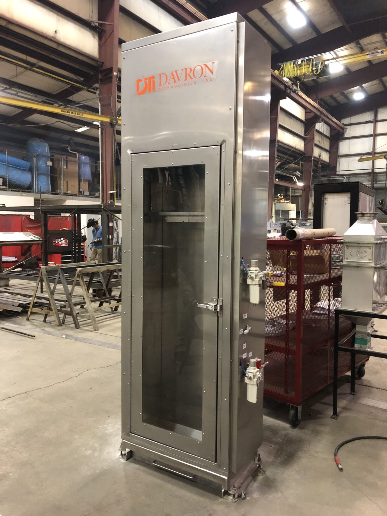 DTI-1457 Flushing & Drying Chambers | Davron Technologies