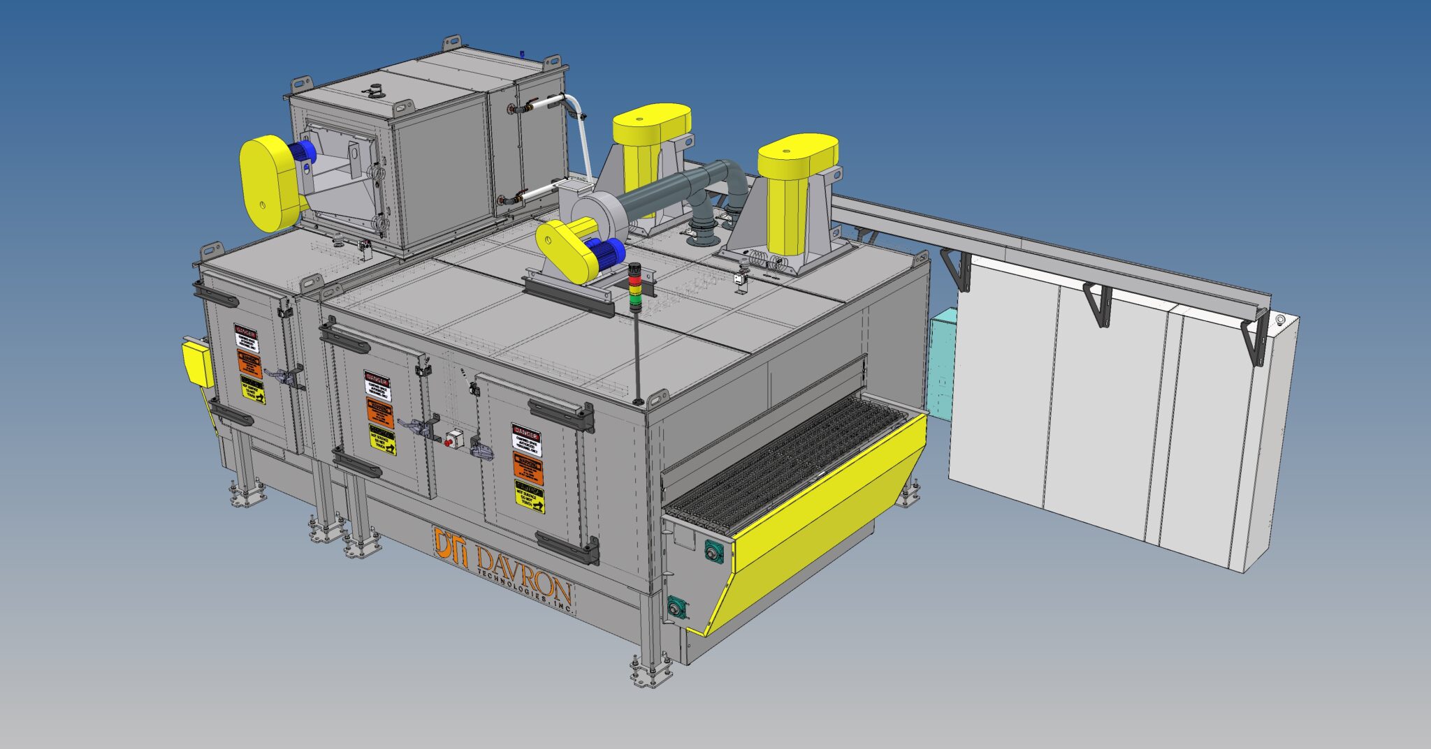 DTI-1511 Conveyor Oven & Cooler | Davron Technologies